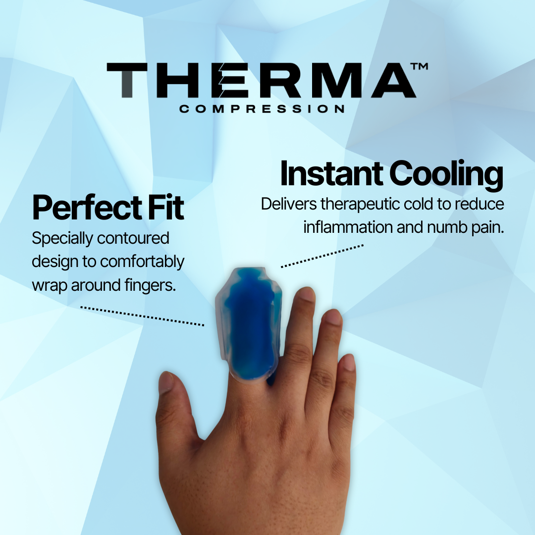 THERMA Compression - Finger Ice Pack – Targeted Cold Therapy for Finge ...